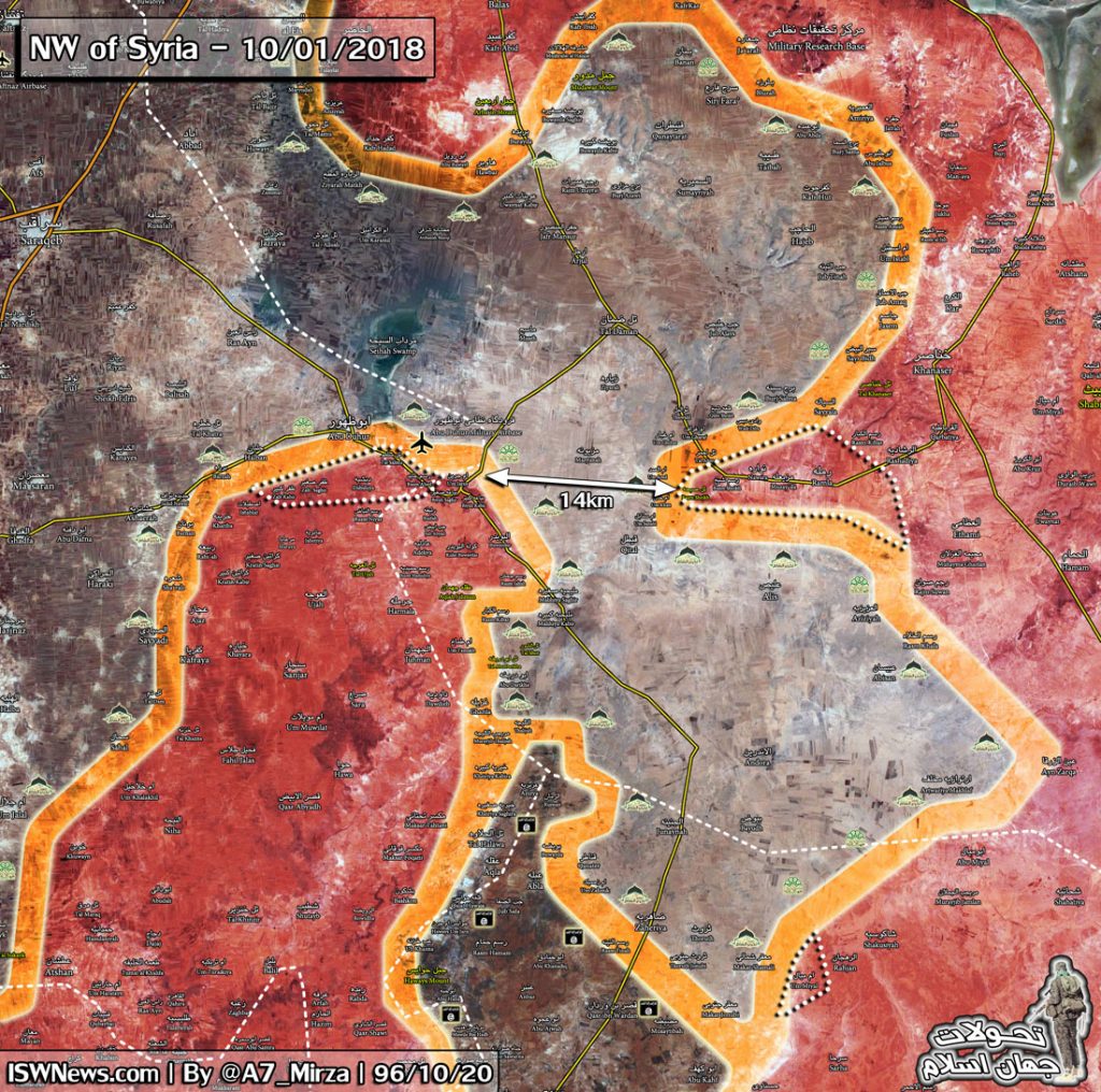 A Glance At Overall Situation Of Fronts In Southeastern Idlib, Northern ...
