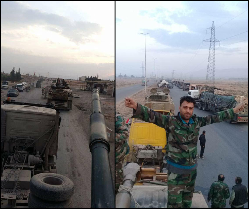 The Syrian Army's Imminent Operation In Al-Rastan Pocket In North Of ...