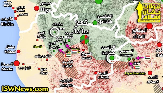 Monthly Report On Yemen's Developments 29 May 2018; Situation Of Fronts ...