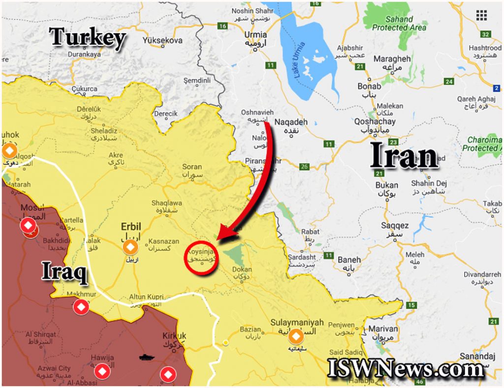 IRGC Missile Attack On Terrorist Groups In Iraqi Kurdistan; Video ...