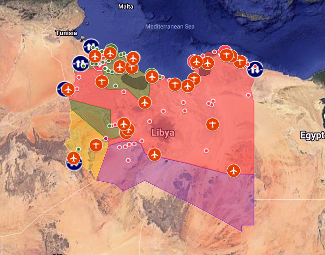 Libya's Interactive Map Was Designed! - Islamic World News