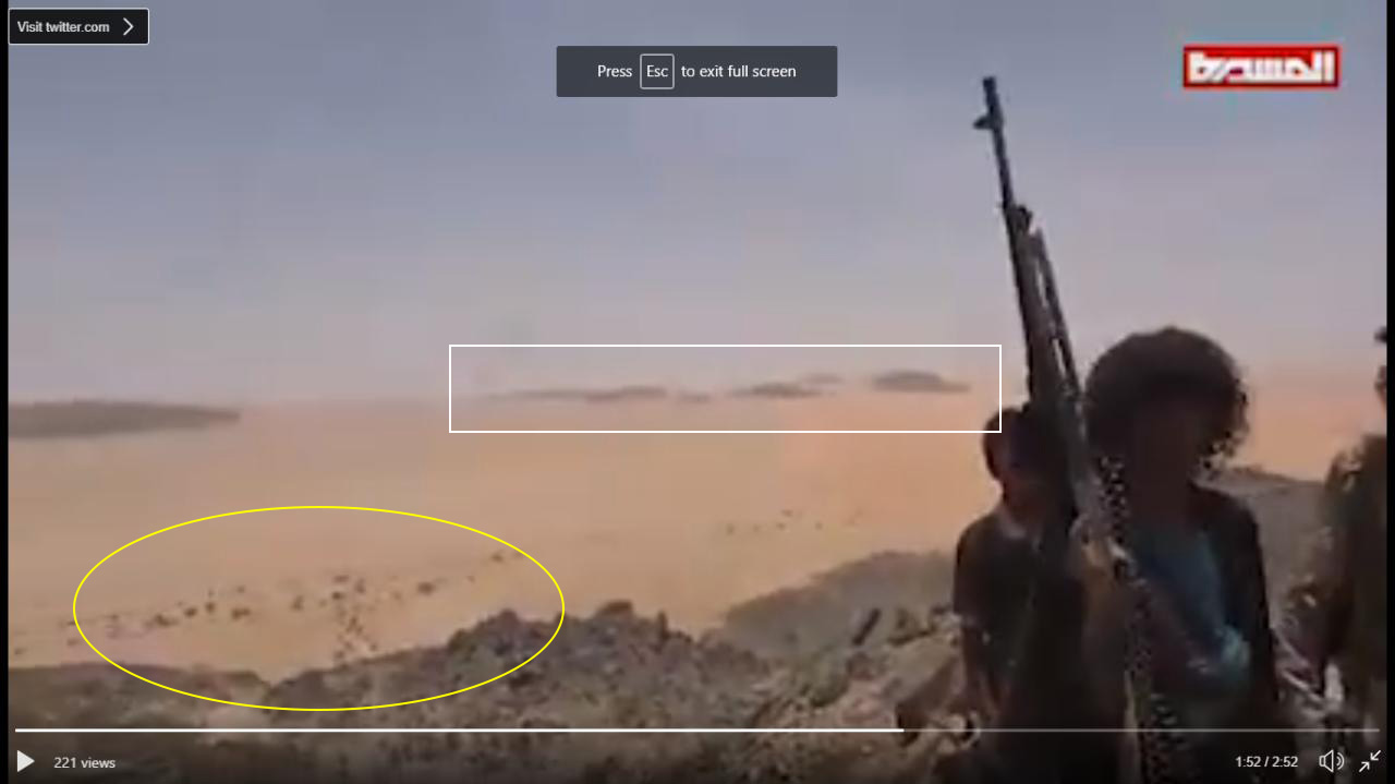 Ansar Allah Advancing In East Of Saadah Front On The First Day Of ...