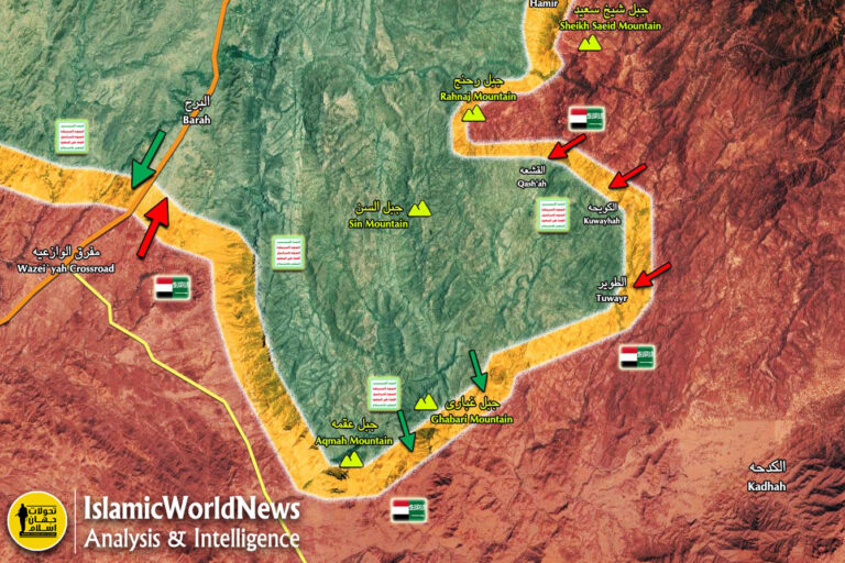 Latest Updates On Taiz Front, 15 March 2021 (Map Update) - Islamic ...