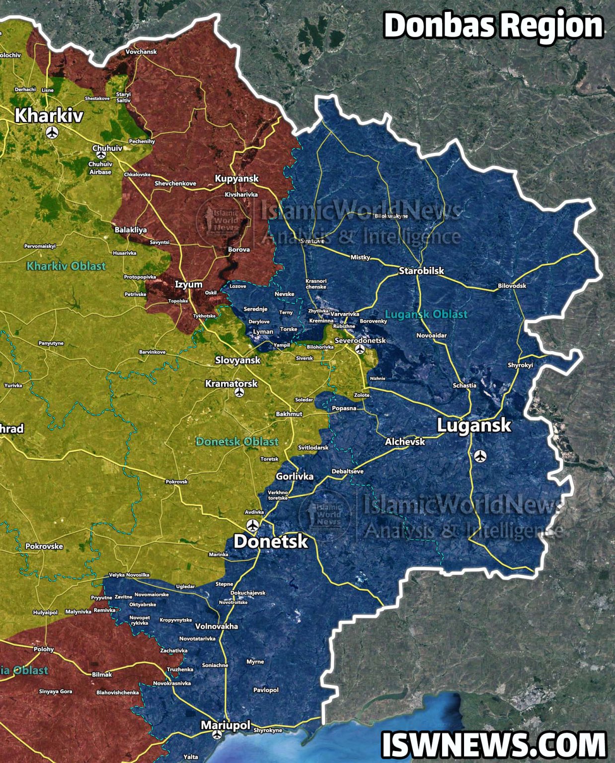 Latest Military Situation In Ukraine After 99 Days Of War (Map Update ...