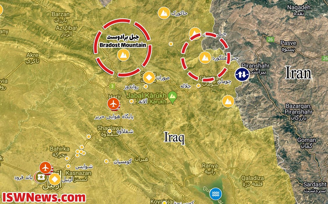 IRGC Missile Attacks On North Of Erbil - Islamic World News