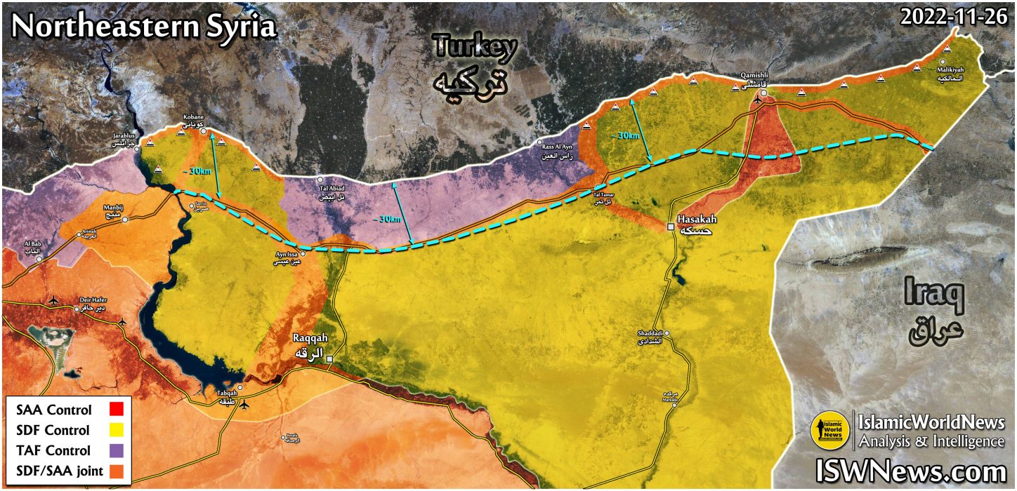 Russia Asks The Kurdish Militia To Withdraw 30 Km From The Border ...