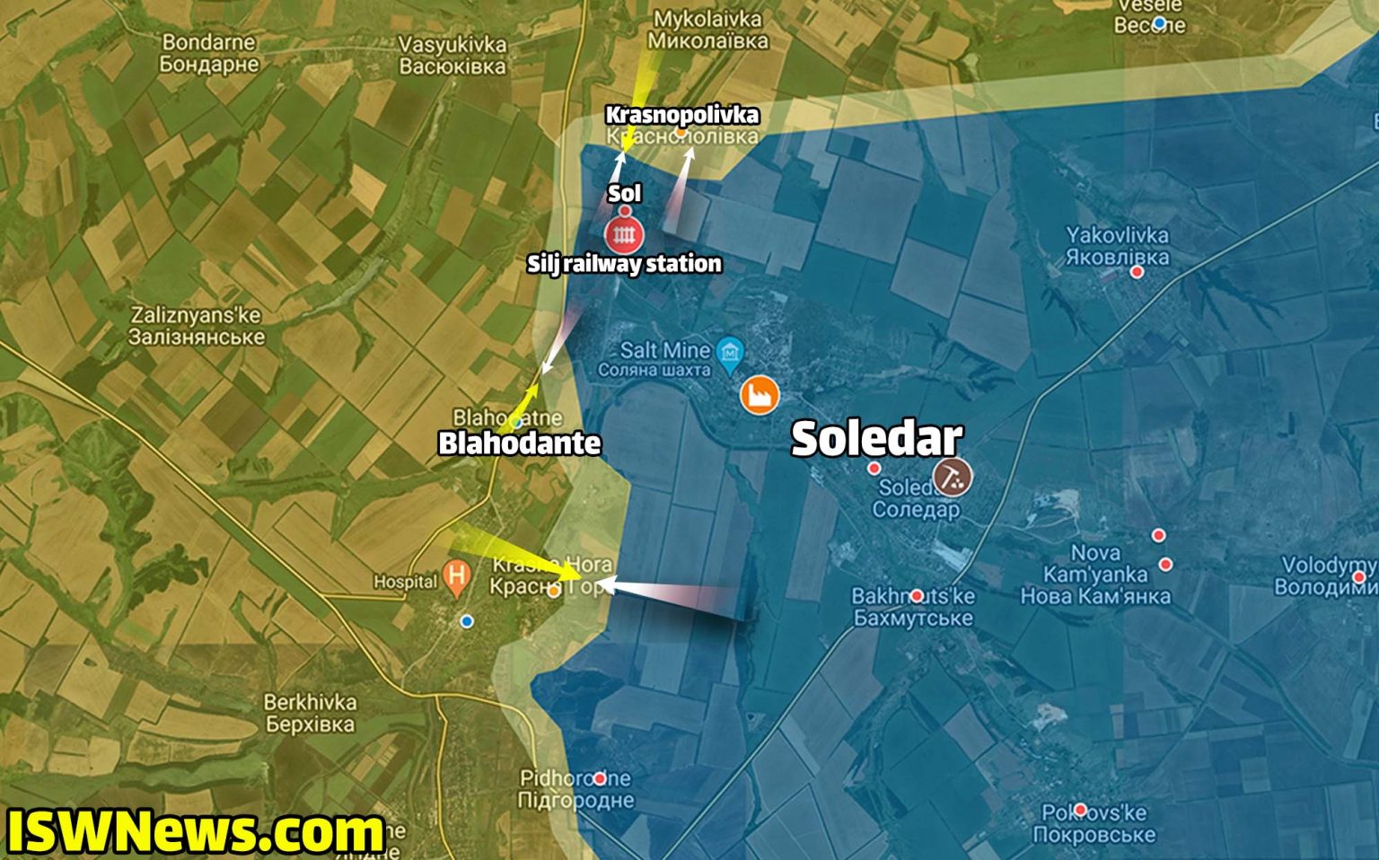 Ukraine: Latest Military Situation In Soledar Front, 17 January 2023 ...