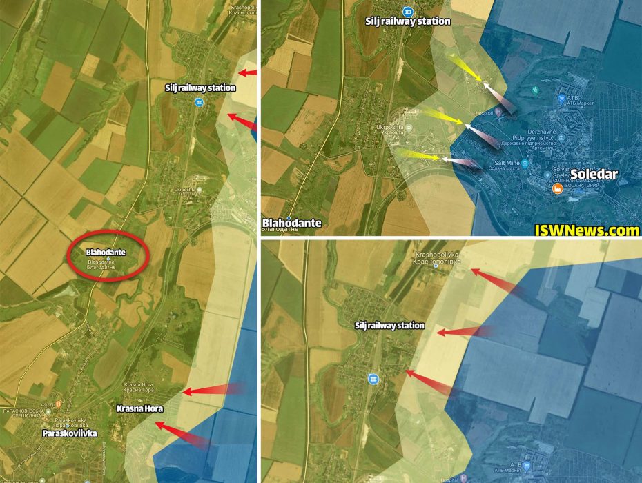 Ukraine: Latest Military Situation In Soledar Front, 12 January 2023 ...
