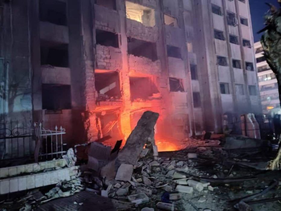 Israeli Aggression Targets Residential Building In Damascus; Five ...