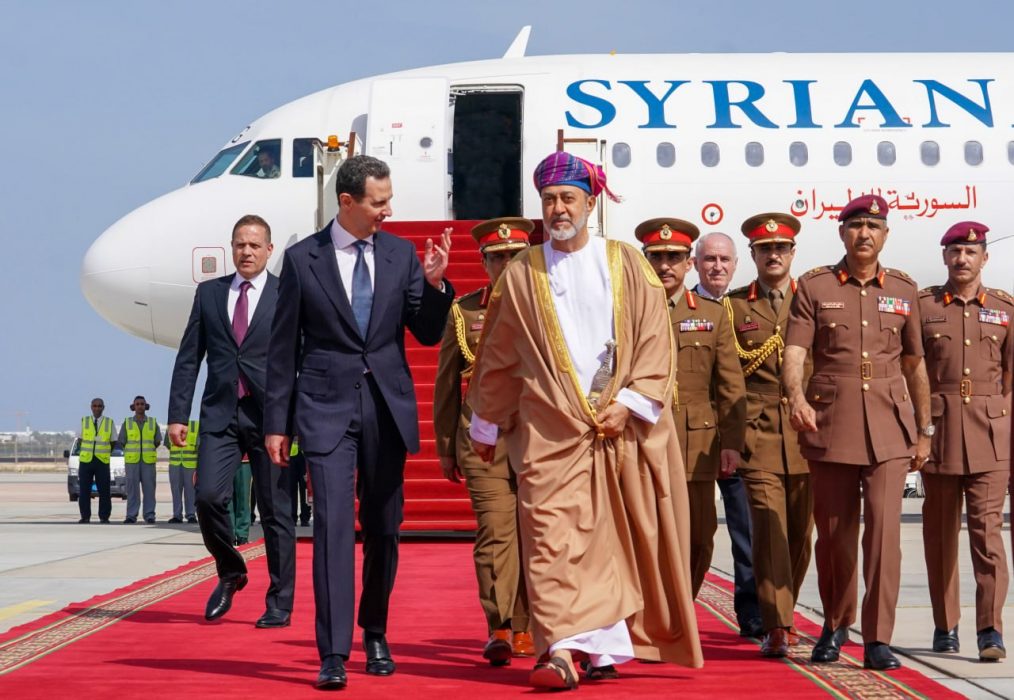 Syria President Meets Oman Sultan In Official Visit To Muscat - Islamic ...