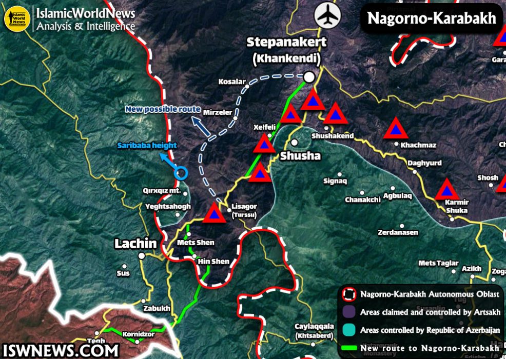 Azerbaijan Violated The Ceasefire Agreement In Karabakh! (Map ...