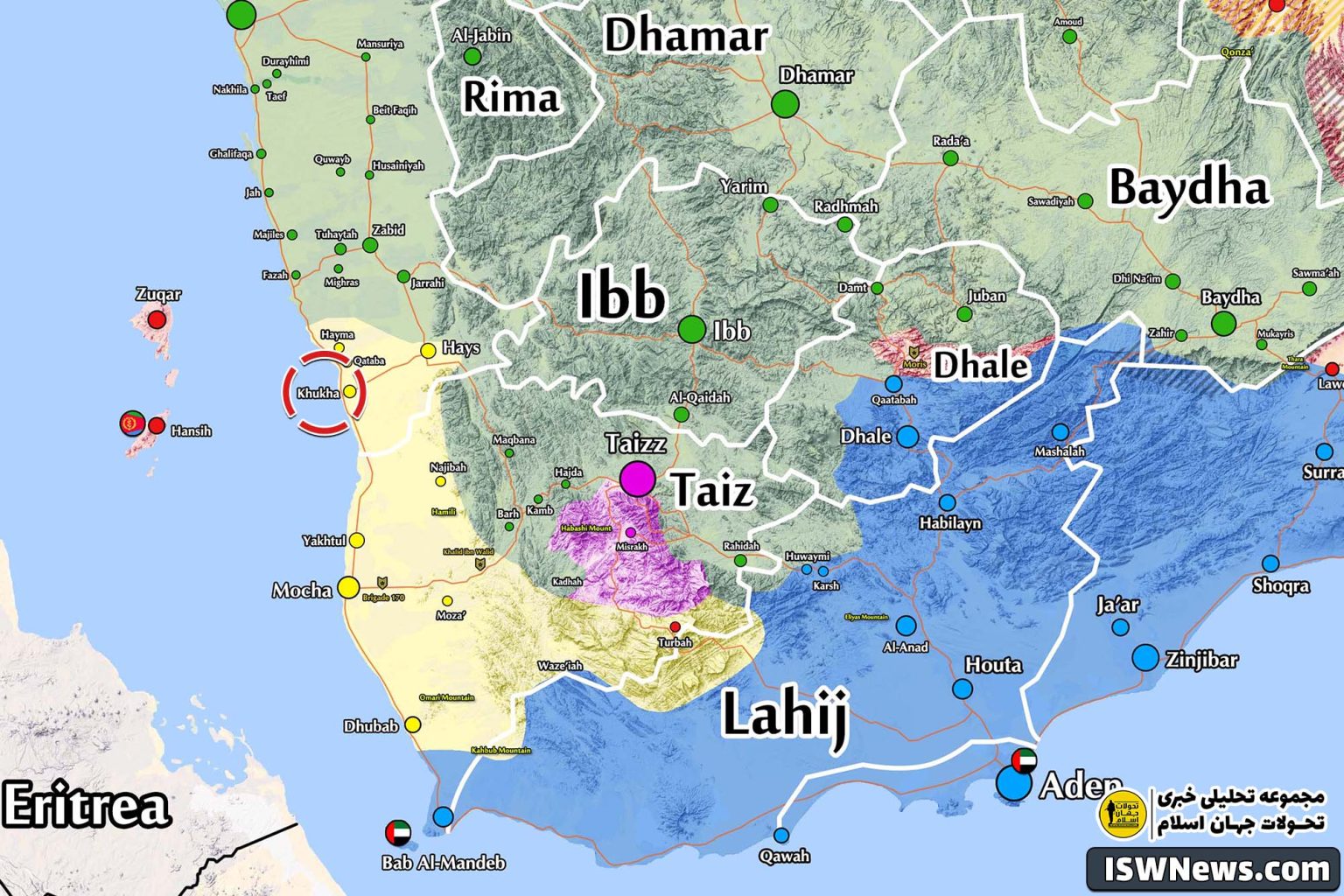 The Internal Conflict Of Tareq Saleh's Forces In Al-Khokha Town ...