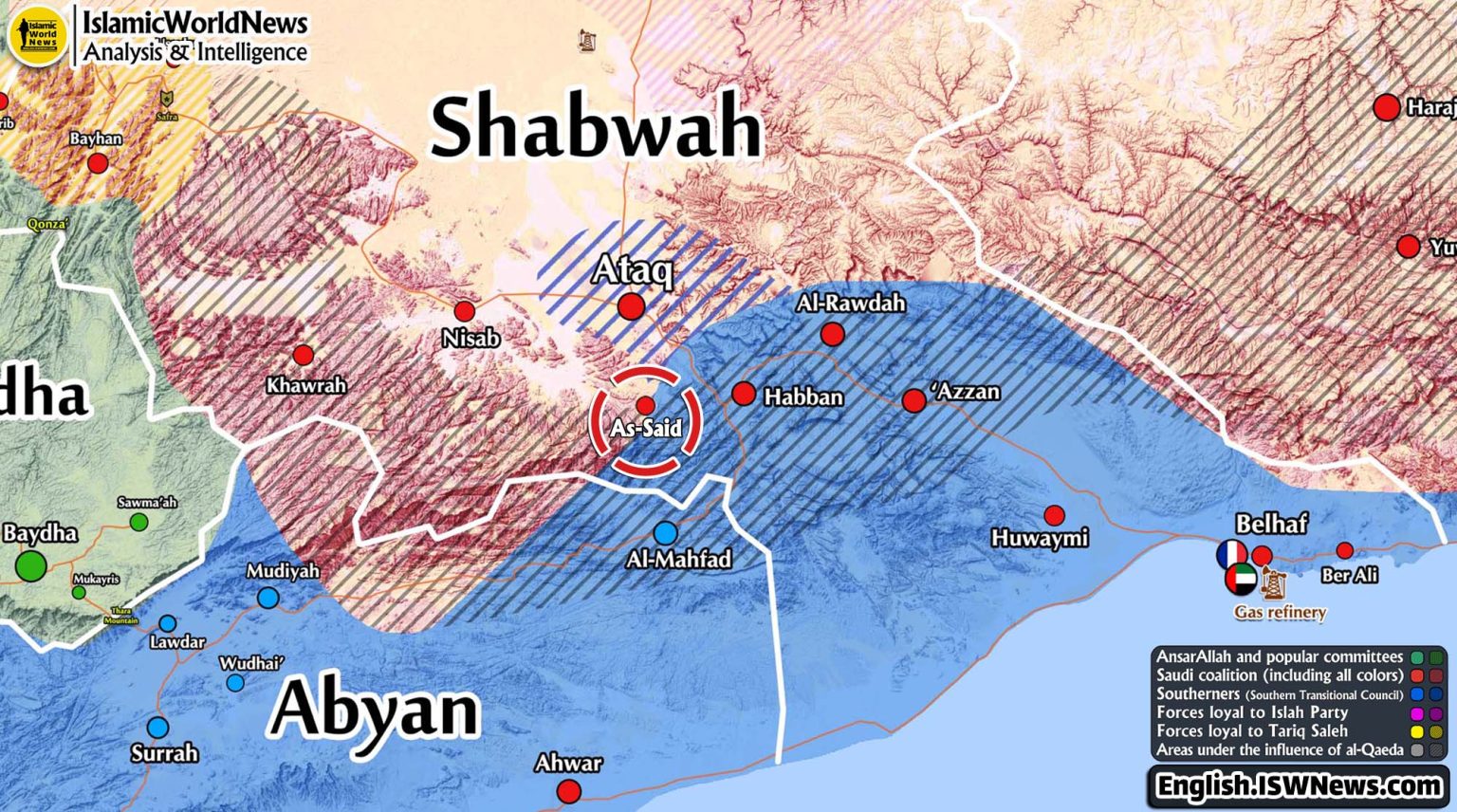 Al-Qaeda Rocket Attack On STC Positions In Shabwah - Islamic World News