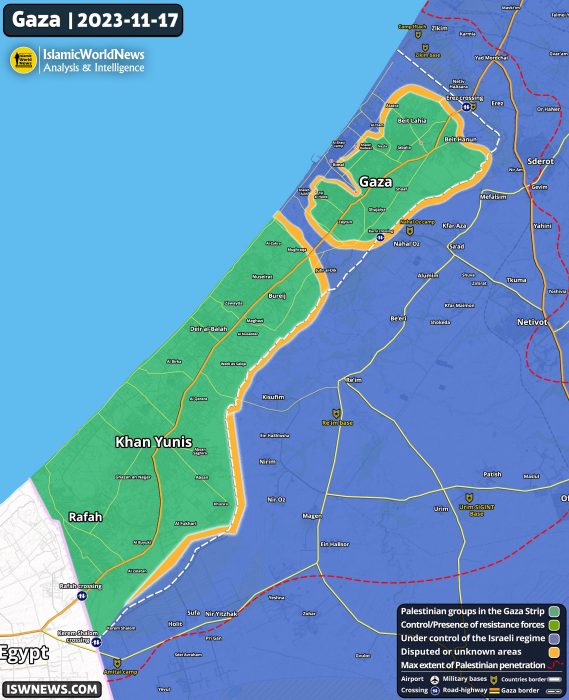 Latest Military Developments Of The Gaza Strip; Israeli Forces Besieged ...