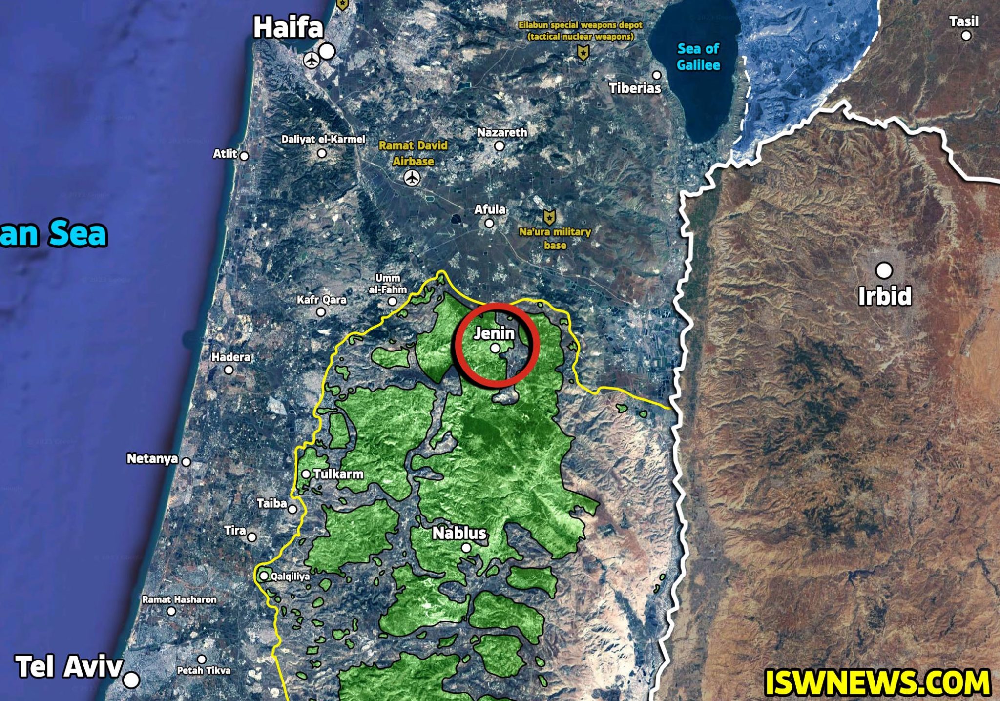 Israeli Military Forces Raid Jenin - Islamic World News