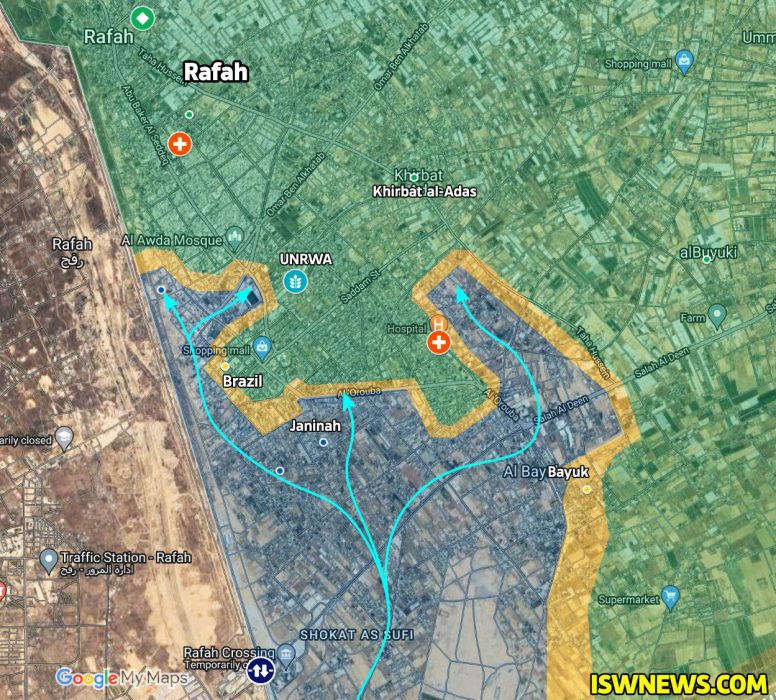 Israeli Regime’s Army Advances In Rafah - Islamic World News