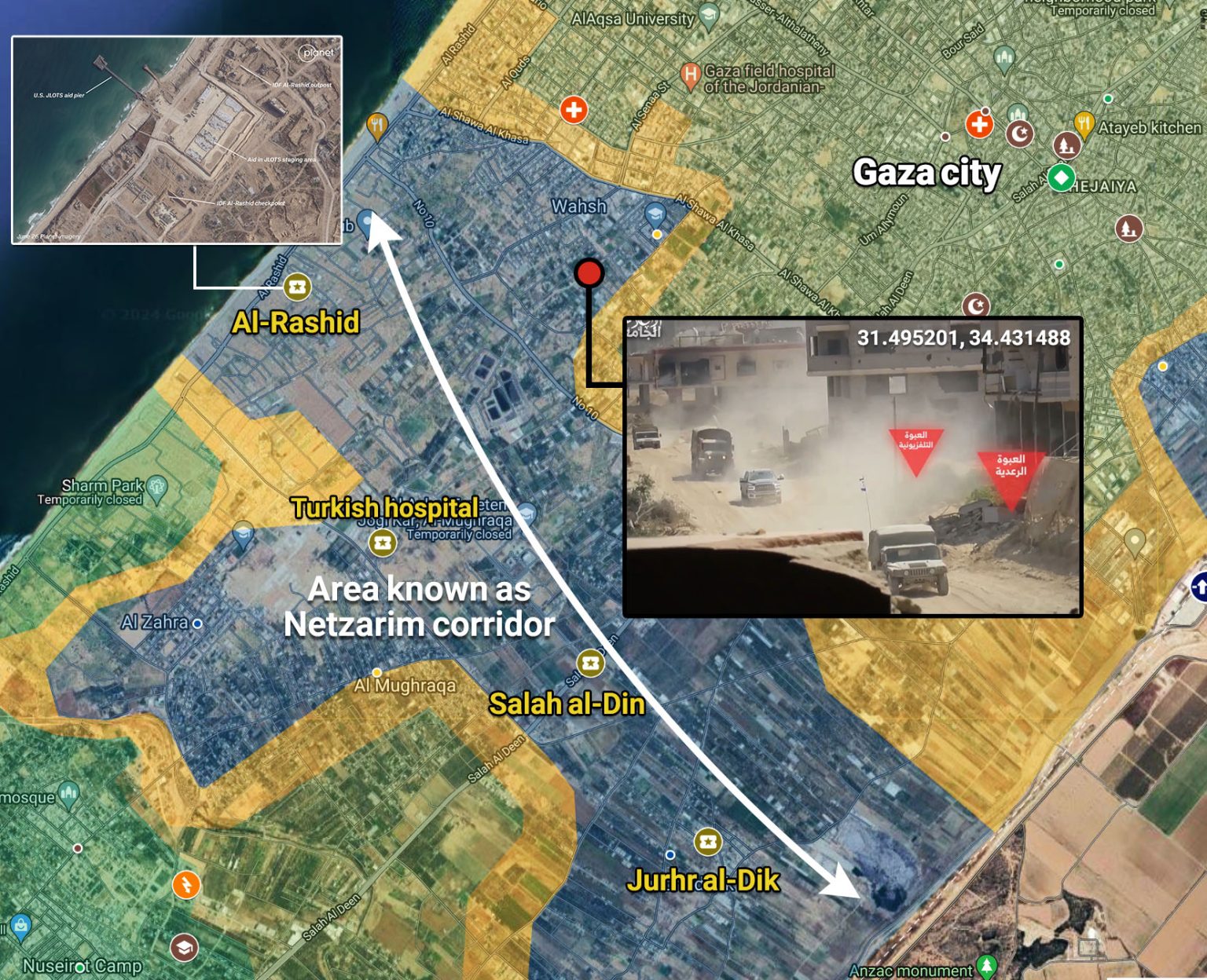 Palestinian Resistance Killed Two Zionists In Ambush On Netzarim Axis ...