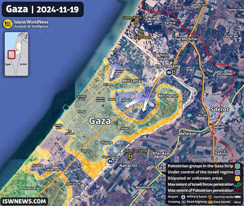 Israel's Operations In Northern Gaza; Clashes Continue In Beit Lahia ...
